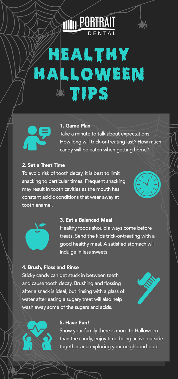 Helpful Tips for Healthy Smiles at Halloween | Portrait Dental Edmonton